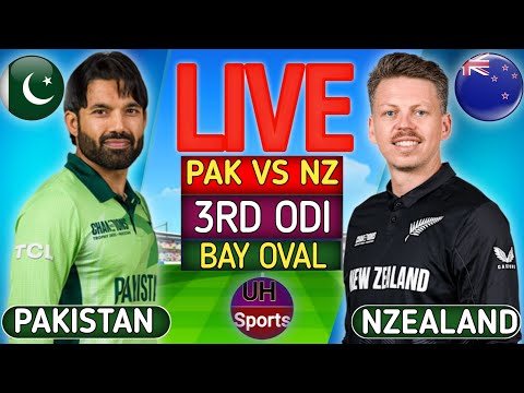 Pakistan vs New Zealand Live, 3rd ODI Match | Score & Commentary | PAK Vs NZ Live Match Today, PAK19