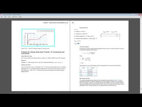 MSC Nastran; Patran Tutorial - Steady State Heat Transfer Video Lecture ...