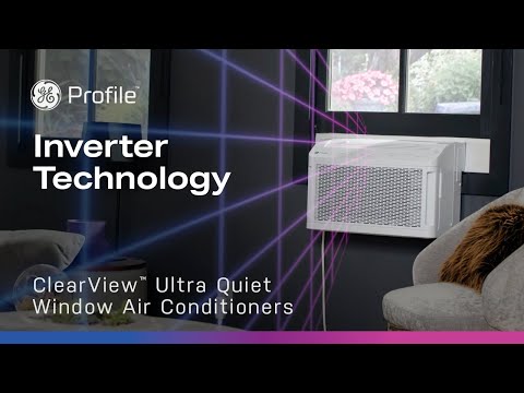 GE Profile ClearView™ Window Air Conditioner with Inverter Technology