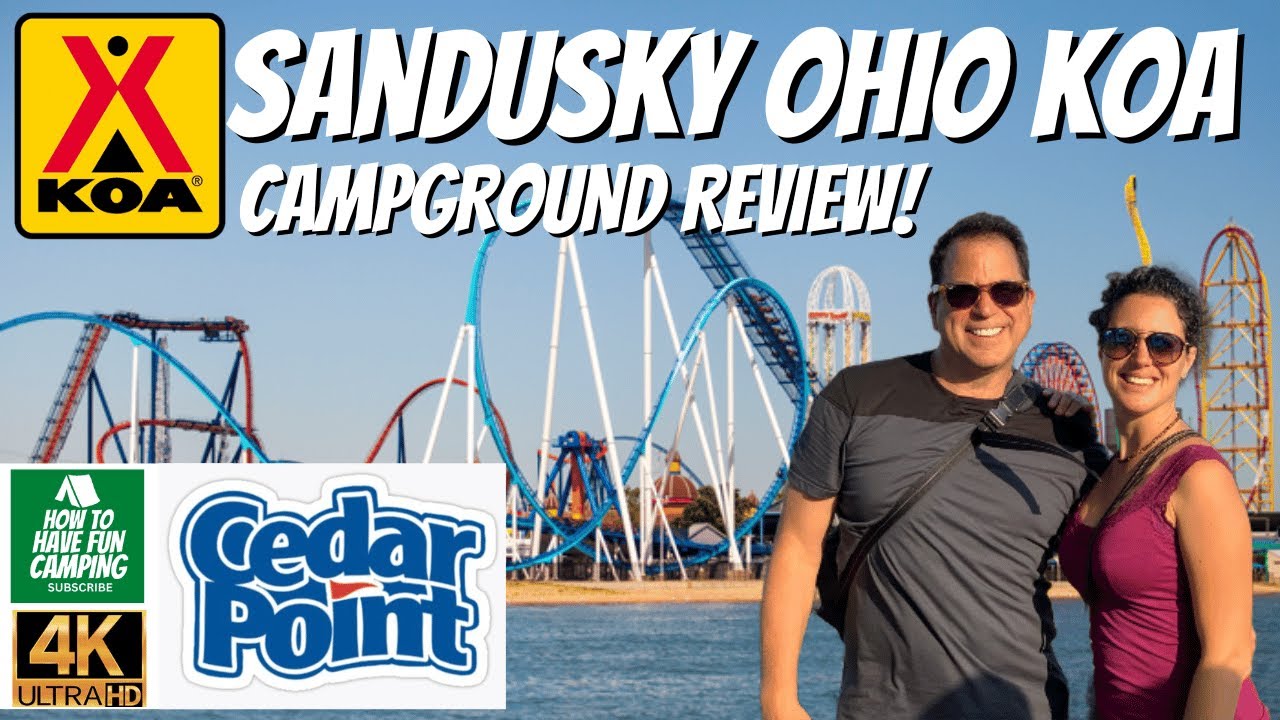 Sandusky Ohio KOA Campground near Cedar Point Amusement Park