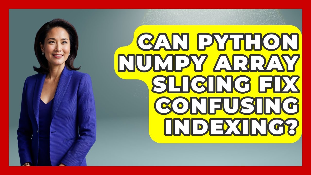 Can Python NumPy Array Slicing Fix Confusing Indexing? - Python Code School