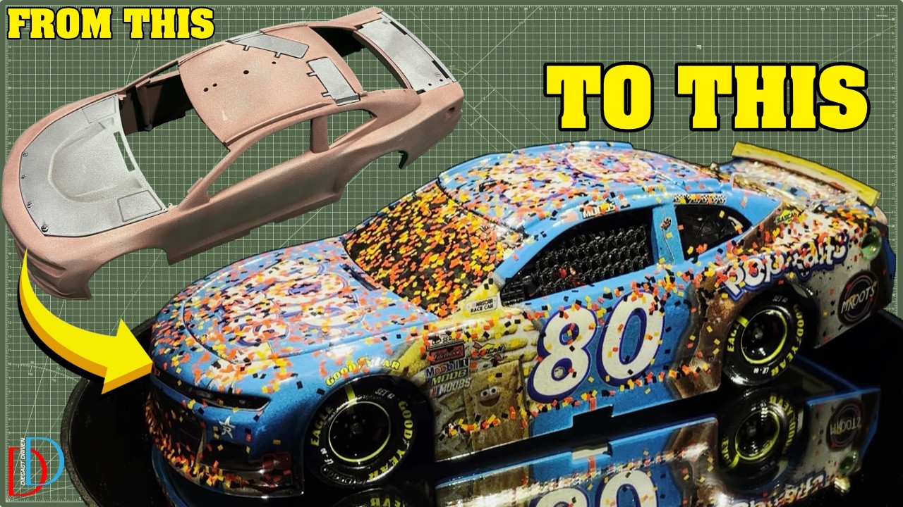 How To Make A Custom NASCAR Diecast