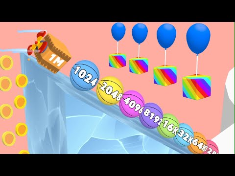 👾Happy Cubes 2048 vs Number box run 2048 Game videos level part #15