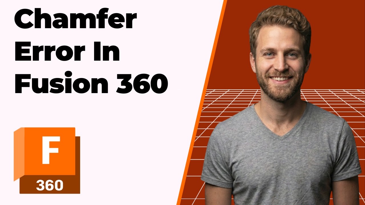 Fusion 360 Chamfer Error Fix (2026 Easy Guide)