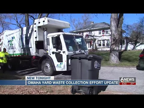 Omaha trash collector working to catch up on waste pick-up