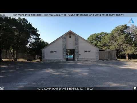 Priced at $39,000 - 4972 Comanche Drive, Temple, TX 76502