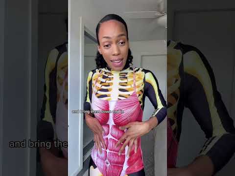 This exercise is great if your rib cage is wider than 90 degrees