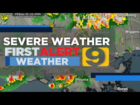 FIRST ALERT WEATHER UPDATE: THREE tornado warnings in effect over the Florida Parishes