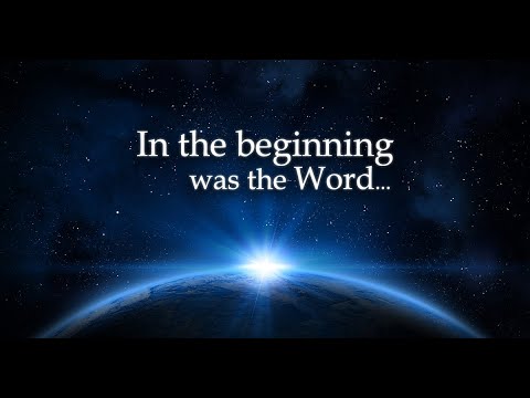 John 1:1 -Is The Word (Logos) Referring To An Eternal Son Who Was With The Father In The Beginning?