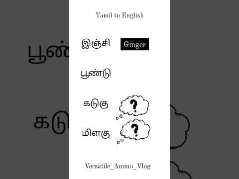 5Mins Learning Daily used sentences in English with Tamil meaning|Easyspeaking#Versatile_Ammu_Vlog