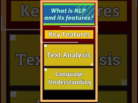 What is NLP and its features ? | Data Science Interview Q&A