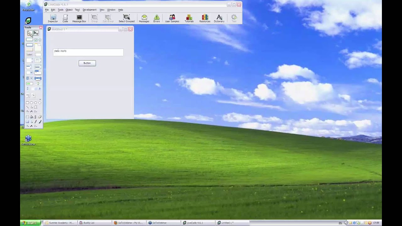 LiveCode Academy Lesson 1