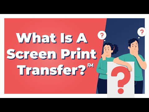 What is a Screen Print Transfer | FM Expressions