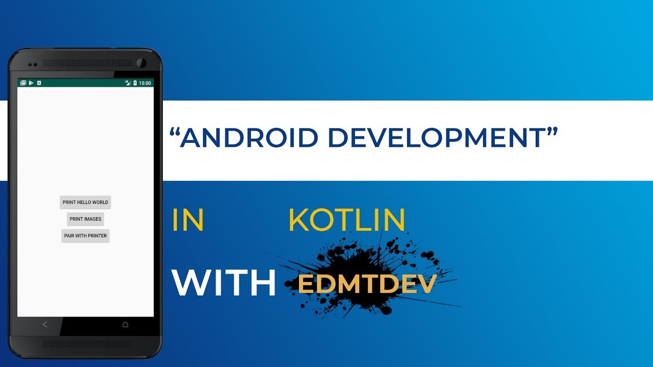 Kotlin Android Tutorial - Bluetooth Print