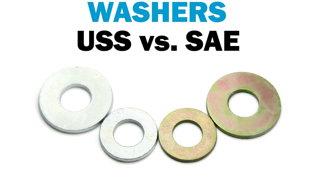 USS vs SAE Flat Washers - Difference in Standards | Fasteners 101