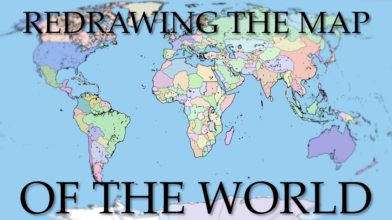 Redrawing The Map Of The World - Alternate History
