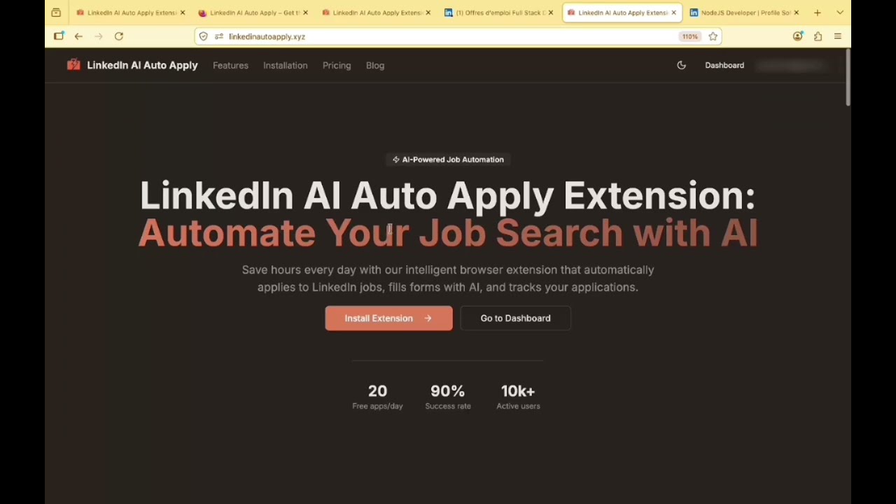 LinkedIn AI Auto Apply Extension Tutorial: Apply to 100s of Jobs on Autopilot (2026 Guide)