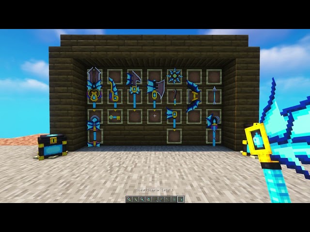 Ocean Weapon Set Minecraft Texture Pack
