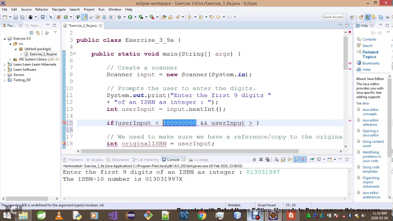 Introduction To Java Programming   Exercise 3 9c