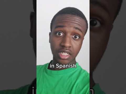 How do you say "I speak English" in Spanish #easyspanish #spanish #shorts #youtube