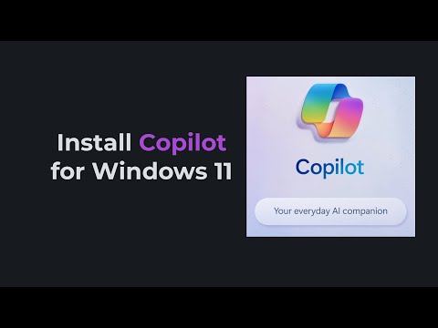 Install Copilot for Windows 11