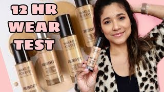 NEW MAKEUP FOREVER REBOOT FOUNDATION REVIEW | DEMO, 12 HOUR WEAR TEST !