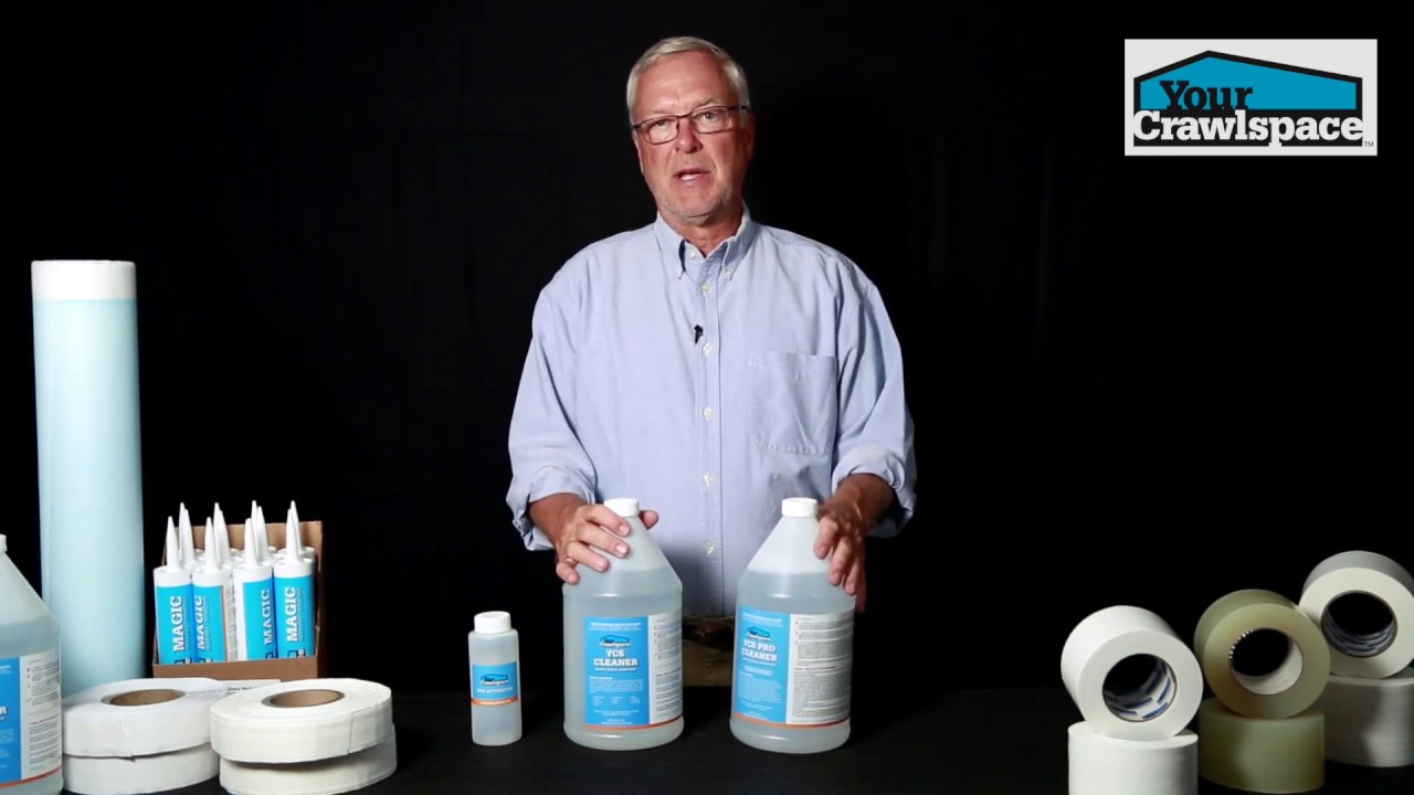 YCS Pro Cleaner | Your Crawlspace™ Vapor Barrier SystemsYour Crawlspace
