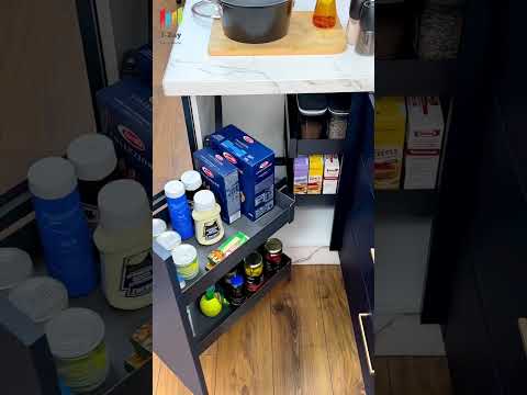 Maximize Kitchen Space with Magic Corner Storage | Smart Kitchen Organization Ideas!