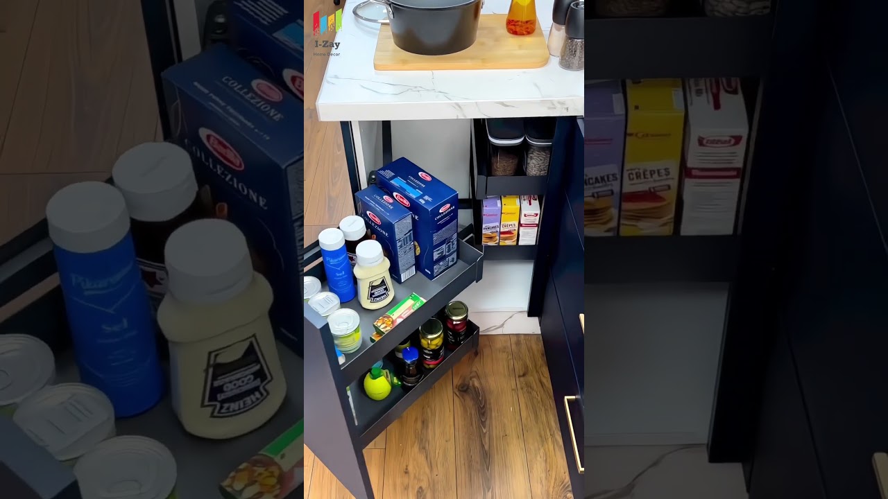 Maximize Kitchen Space with Magic Corner Storage | Smart Kitchen Organization Ideas!