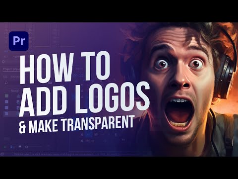 Adding Logos & Making White Backgrounds Transparent in Adobe Premiere (Small But Great Trick)