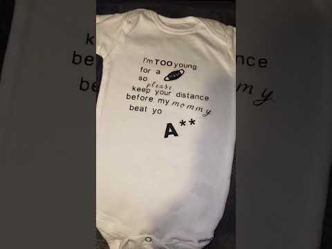 Cute Baby Custom Shirts for Your Little One #SmallBusiness #custom