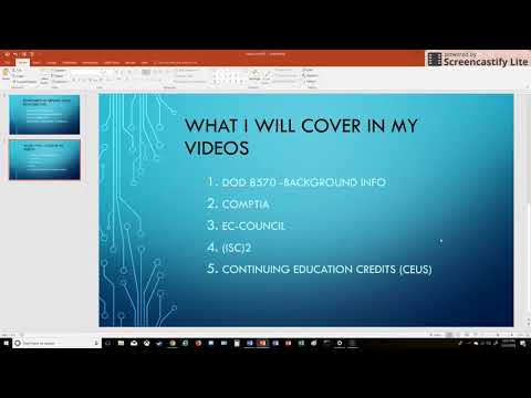 DoD 8570 Information (1/5)