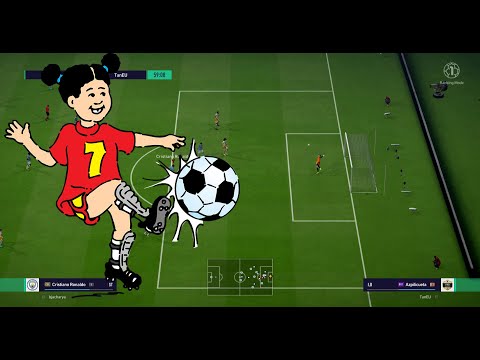 long shot goal || ronaldo || fifa online 4