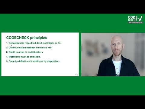 Introduction to CODECHECK