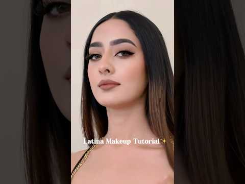 Latina Makeup Tutorial✨ #latinamakeup #trend #viralshorts #youtubeshorts