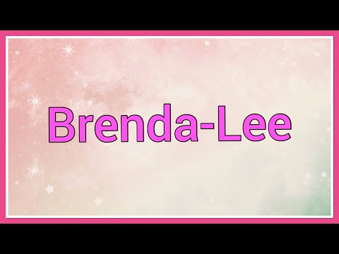 Brenda-Lee | Name Origin Variations