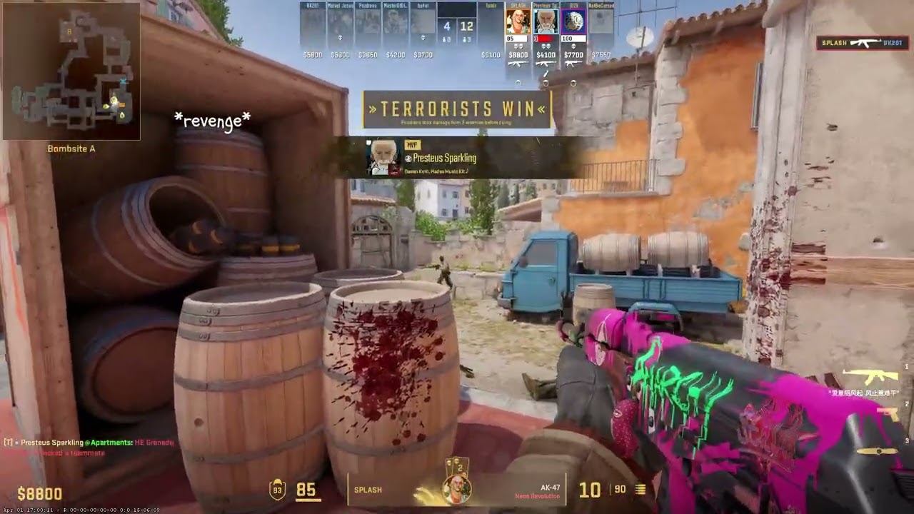 Average CS2 game...
