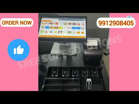 Billing Machine Android Touch POS- Hotel, Restaurant, Tiffin Center, Coffee, Tea@SreeSoftSolutions