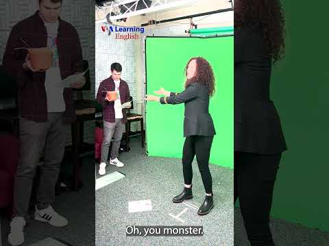 Filming with the green screen