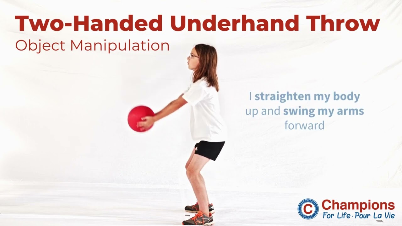 Two-Handed Underhand Throw