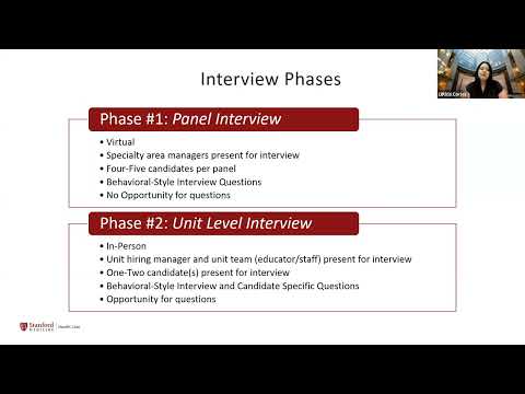 Stanford Nurse Residency Program Interview Prep Webinar | June 4th, 2025