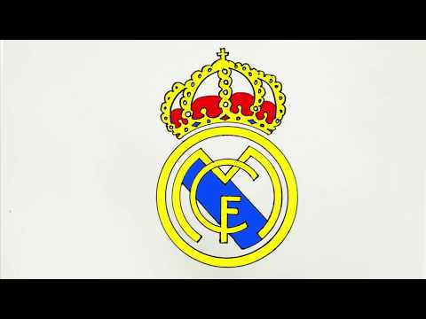 How to Draw the Real Madrid Logo step by step