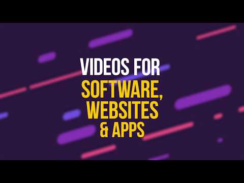 Demo videos for apps, websites and software