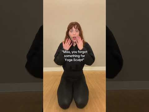 What you need for Yoga Sculpt