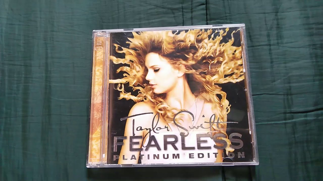 TAYLOR SWIFT - FEARLESS PLATINUM EDITION ( CD UNBOXING )