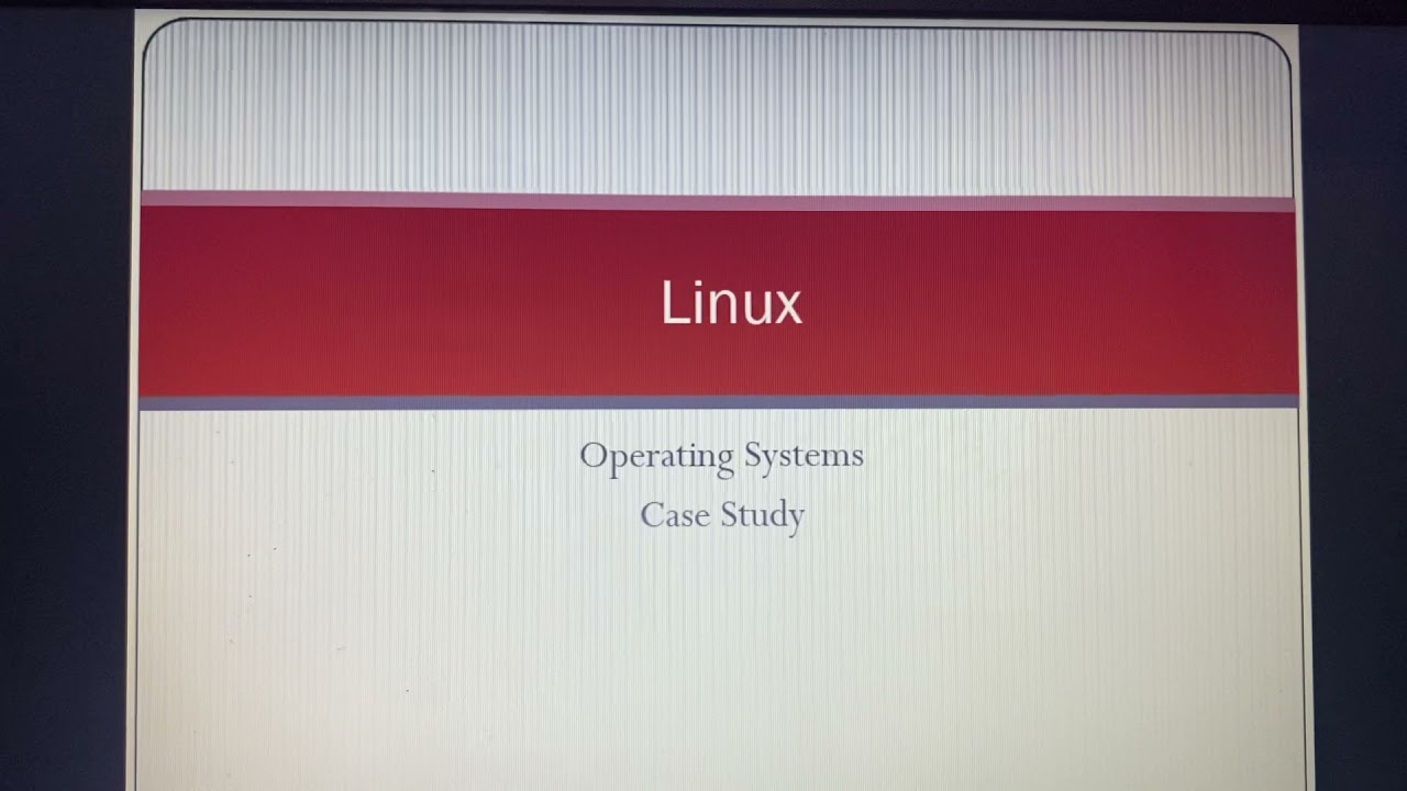 PPT on case studies Linux windows