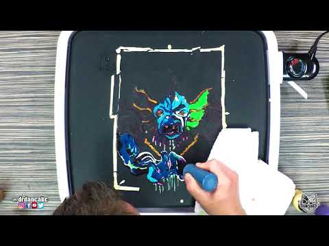 DnD Sahuagin Pancake Art (Dungeons and Dragons)