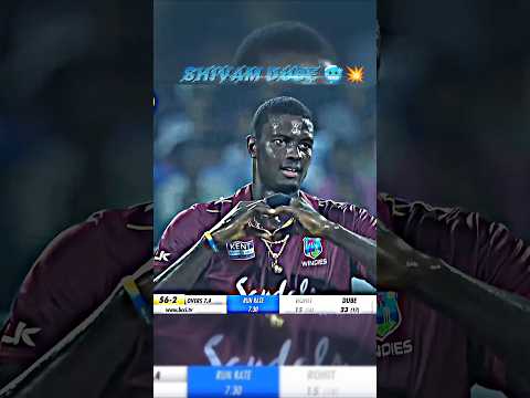 Shivam Dube on fire West Indies player ROCK #cricket #viralshort #shortsfeed #trending #shorts