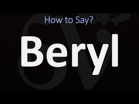 How to Pronounce Beryl? (Mineral, Gemstone)