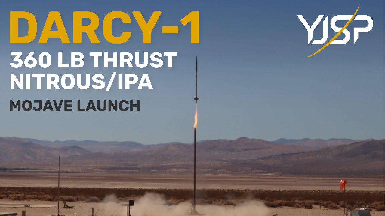 Georgia Tech's First Liquid Rocket Launch | Darcy 1